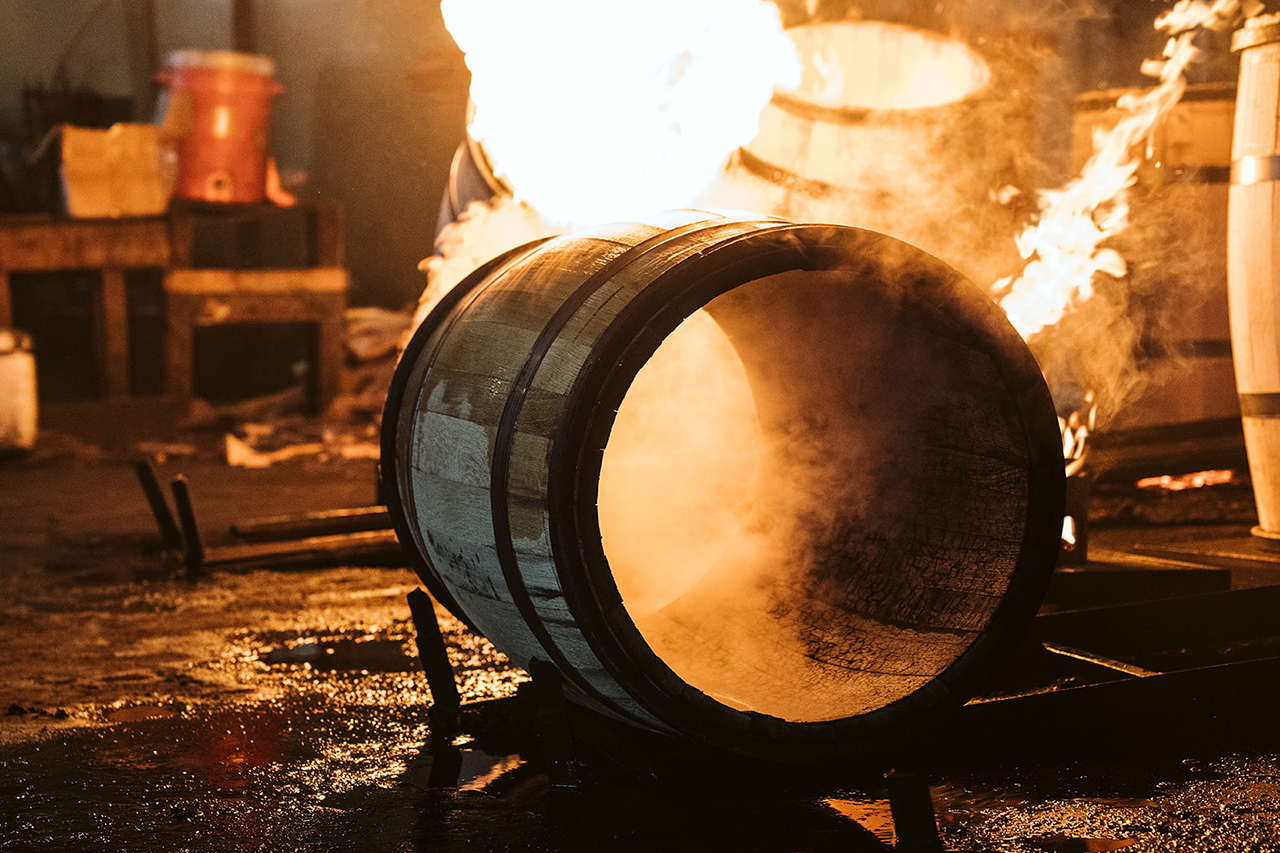 Bourbon barrel Char Levels - Rabbit Hole Distillery
